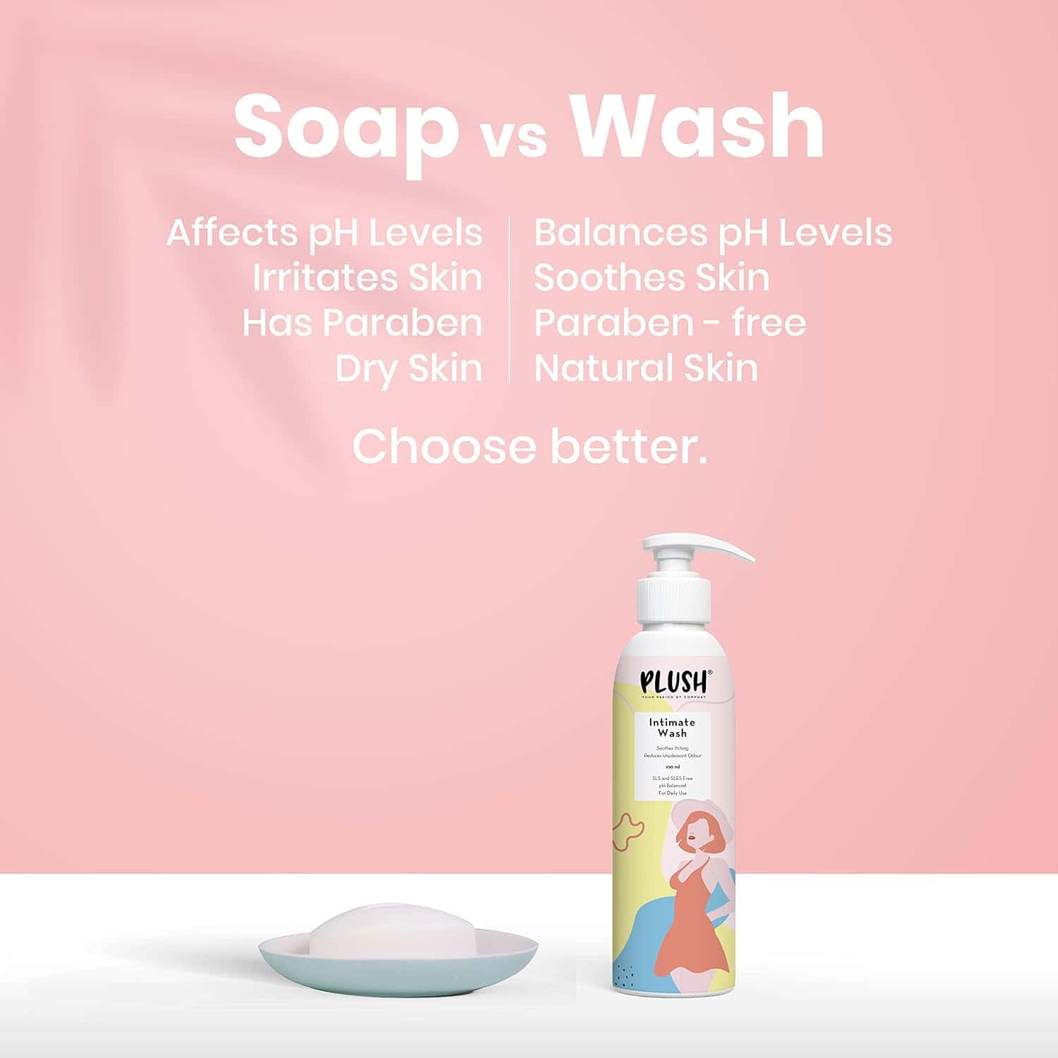 Buy PLUSH ALL NATURAL INTIMATE & VAGINAL WASH FOR WOMEN | RICH TEA TREE ...