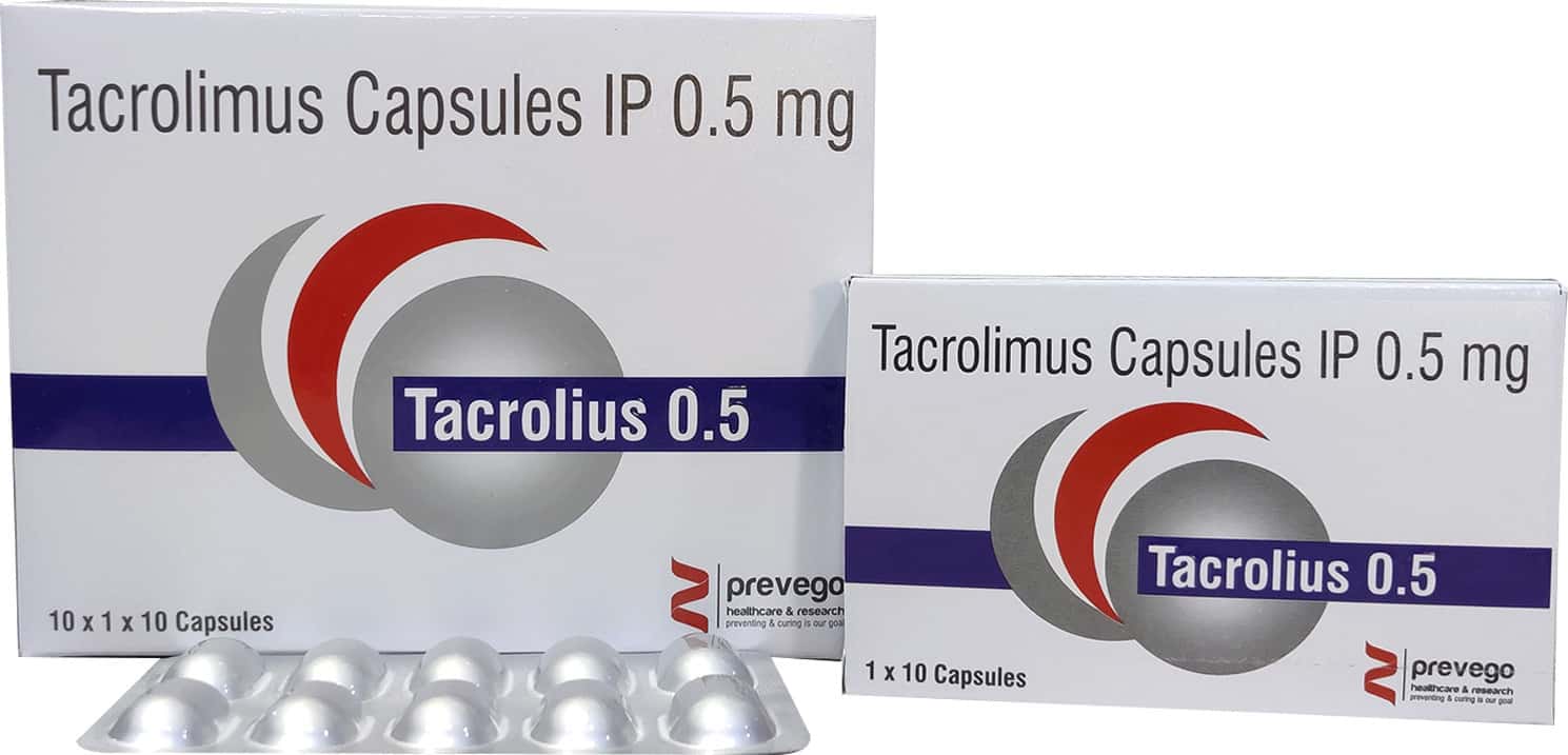 Tacrolius 0.5 MG Capsule (10): Uses, Side Effects, Price & Dosage ...