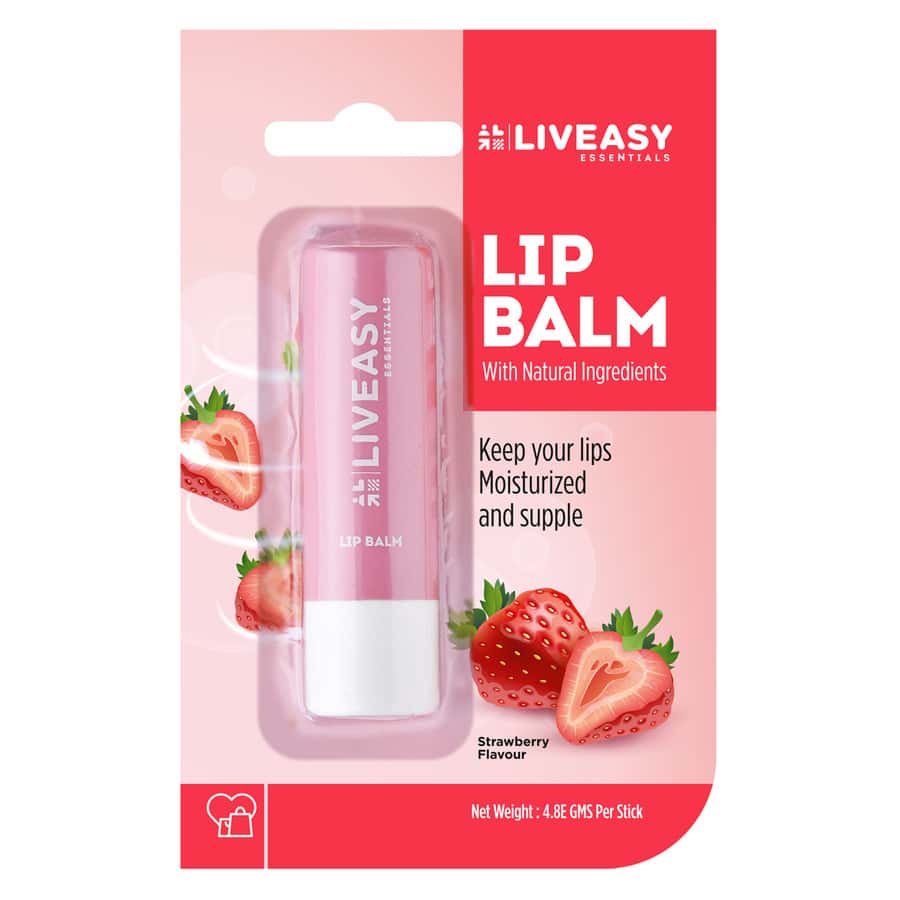 Buy BOROLINE BO LIPS FLAVOURED LIP BALM | STRAWBERRY FLAVOURED NATURAL ...