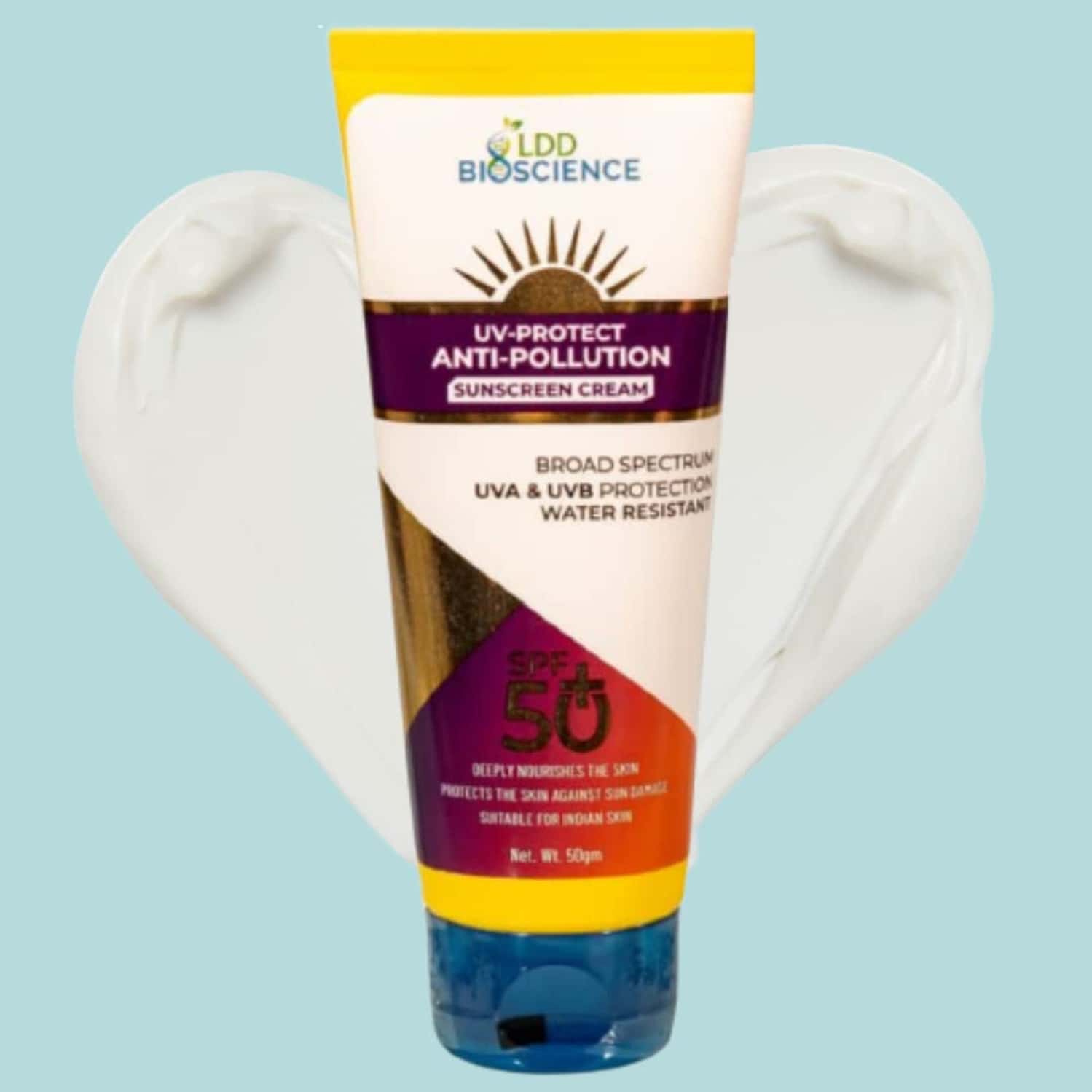 Buy LDD BIOSCIENCE ANTI -POLLUTION SUNSCREEN FOR FACE + BODY - 50 GM ...