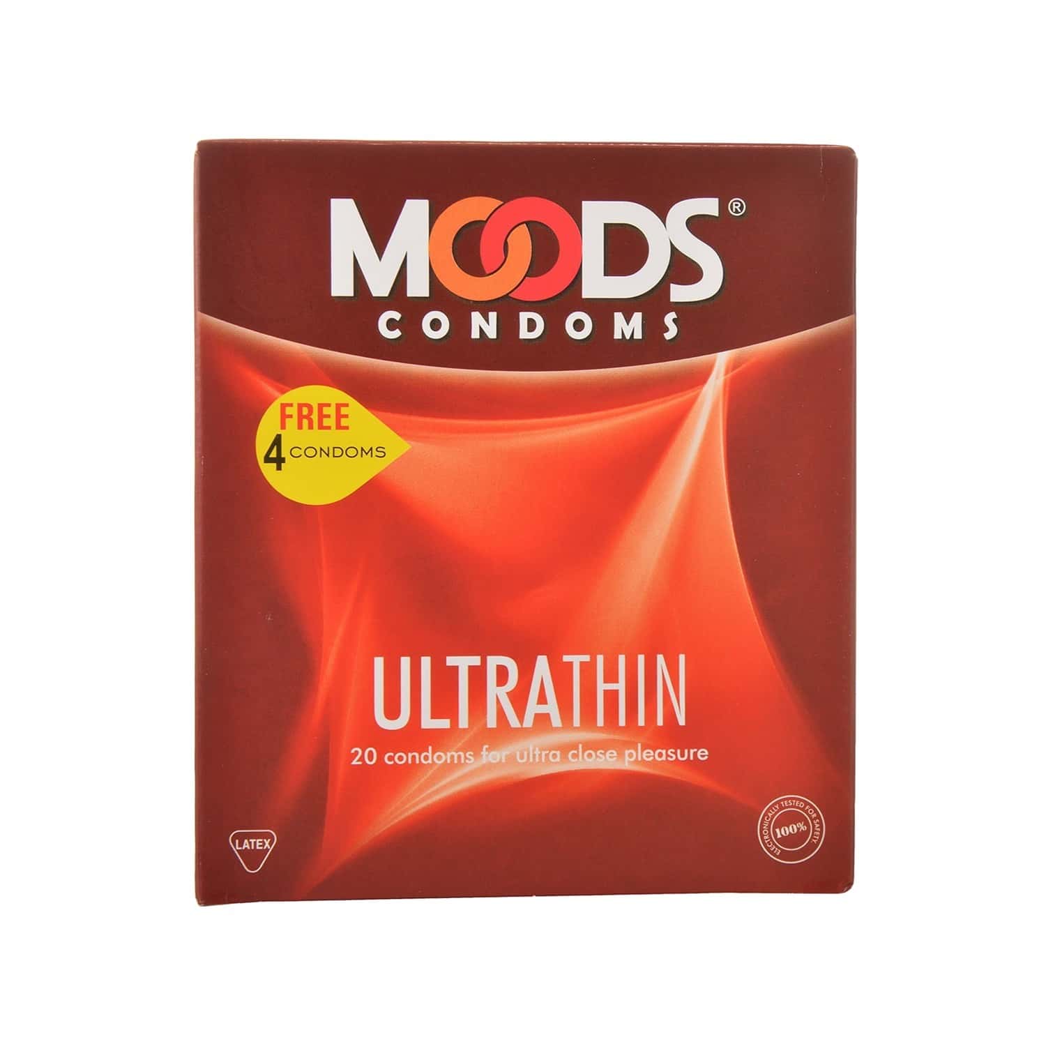 Buy MOODS ULTRA THIN SILVER BOX OF 20 CONDOMS Online & Get Upto 60% OFF ...