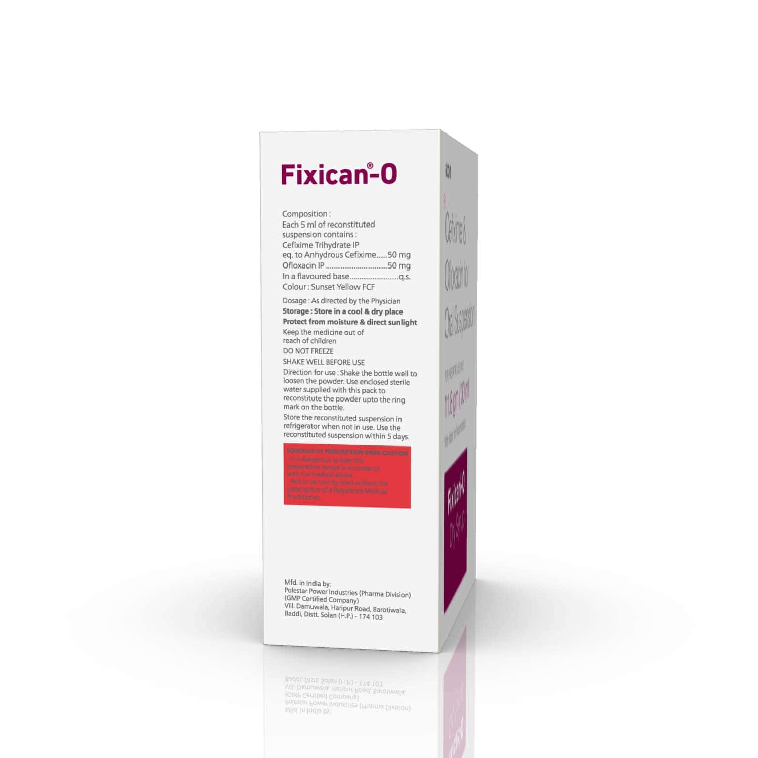 Buy Fixican O Bottle Of 30ml Dry Syrup Online at Flat 15% OFF | PharmEasy