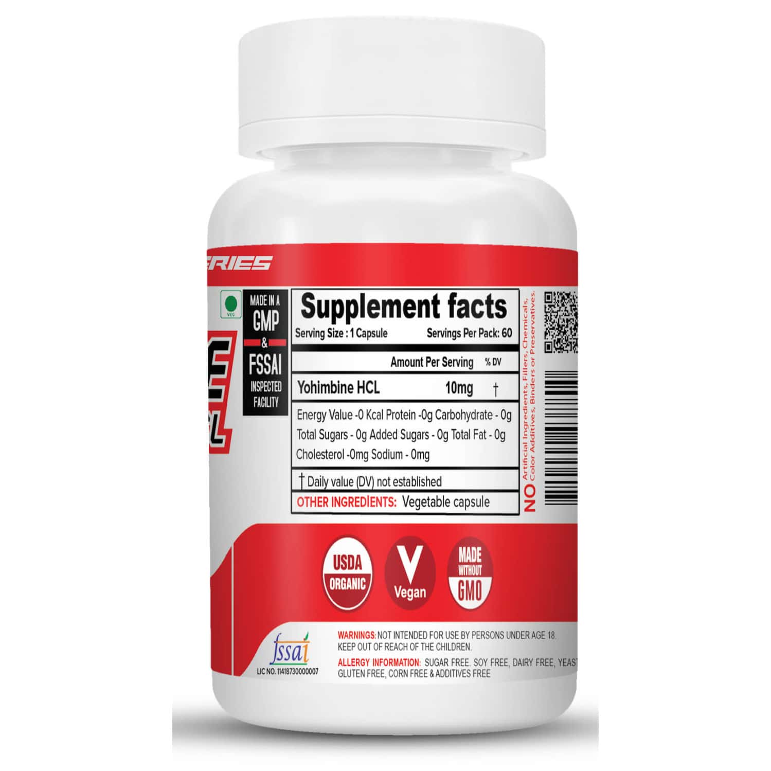 Buy NUTRIJA YOHIMBINE 10MG - 60 CAPSULES Online & Get Upto 60% OFF at ...