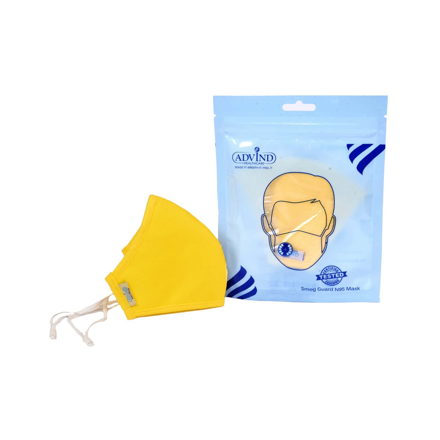 Buy ADVIND HEALTHCARE SMOG GUARD N95 KIDS MASK WITH ONE VALVE S (6-10 ...