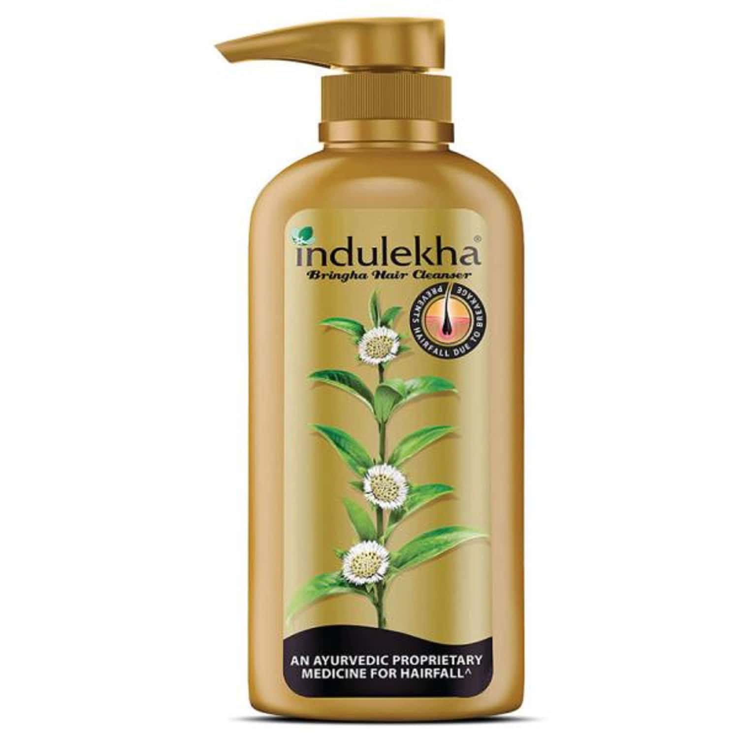 Buy INDULEKHA BRINGHA HAIR CLEANSER FOR HAIRFALL CONTROL - 580ML Online ...