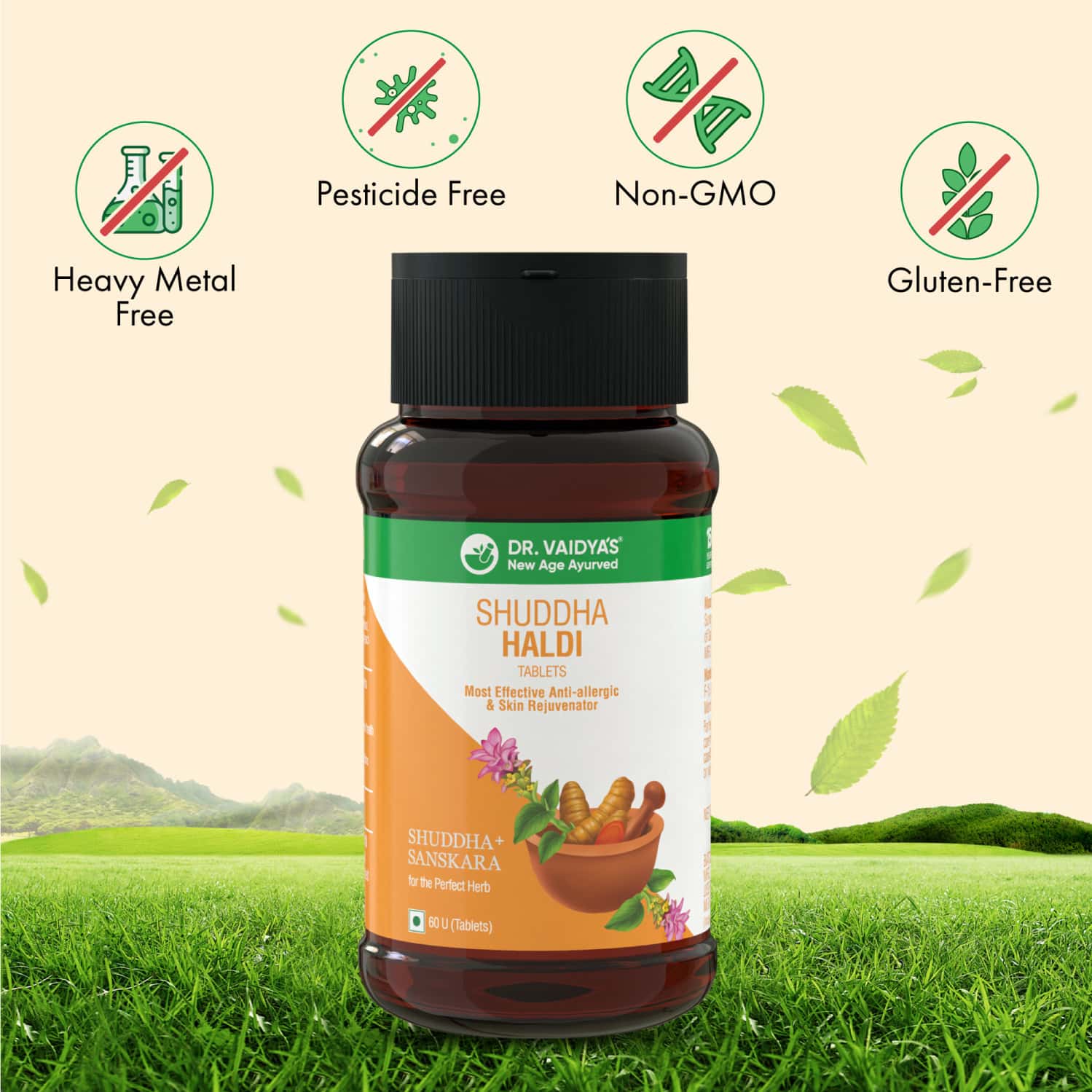 Buy DR. VAIDYA'S SHUDDHA HALDI TABLET 60S P2 Online & Get Upto 60% OFF ...