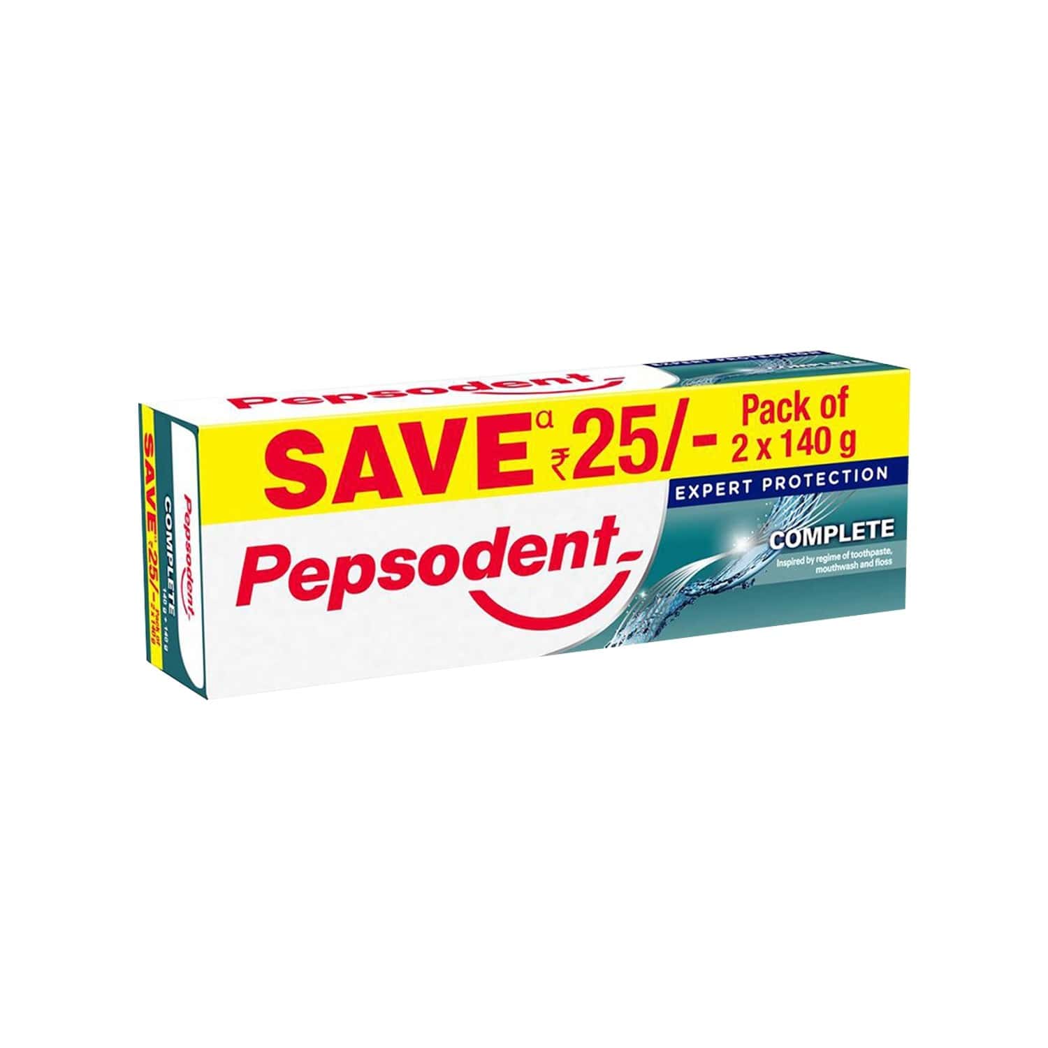 Buy PEPSODENT EXPERT PROTECTION COMPLETE TOOTHPASTE 2 X 140 GM Online ...