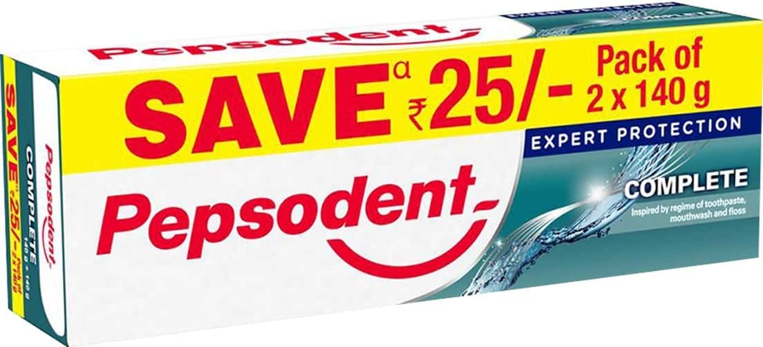 Buy PEPSODENT EXPERT PROTECTION COMPLETE TOOTHPASTE 2 X 140 GM Online ...
