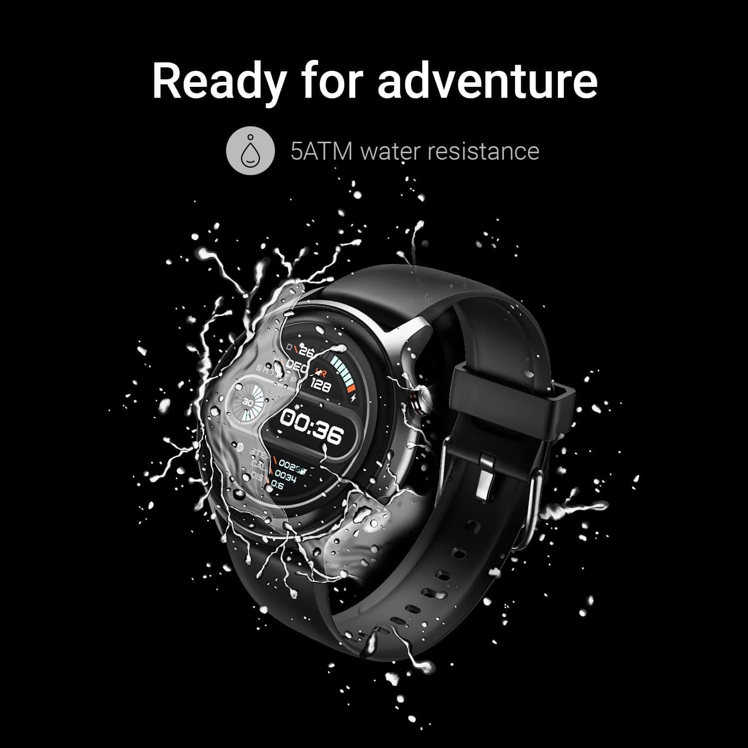 Buy NOISE FIT ACTIVE SPO2 SMARTWATCH (BLACK) Online & Get Upto 60% OFF ...