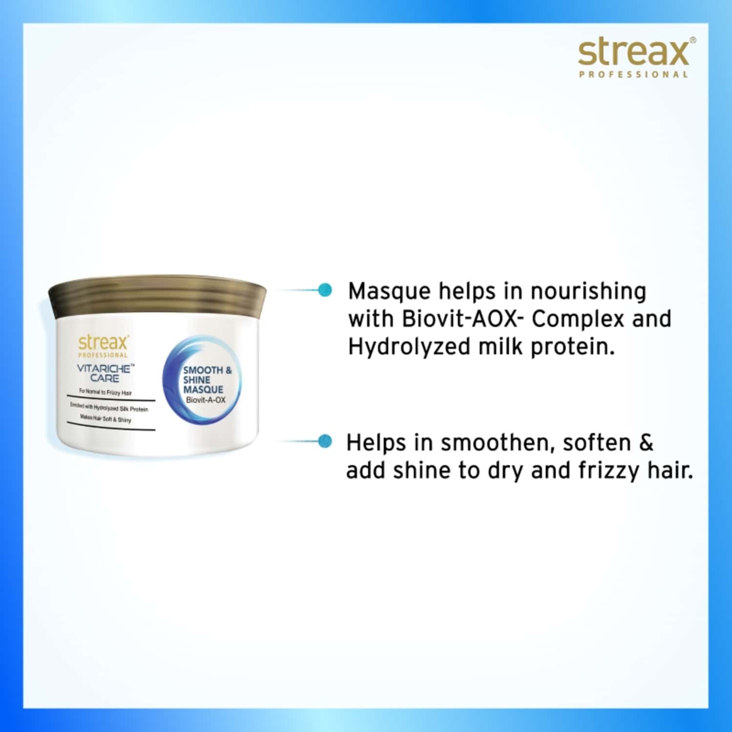 Buy STREAX PROFESSIONAL VITARICHE CARE SMOOTH & SHINE MASQUE 200G ...