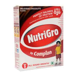 Buy NUTRIGRO BY COMPLAN DELICIOUS CHOCOLATE FLAVOUR BOX OF 200GM Online ...