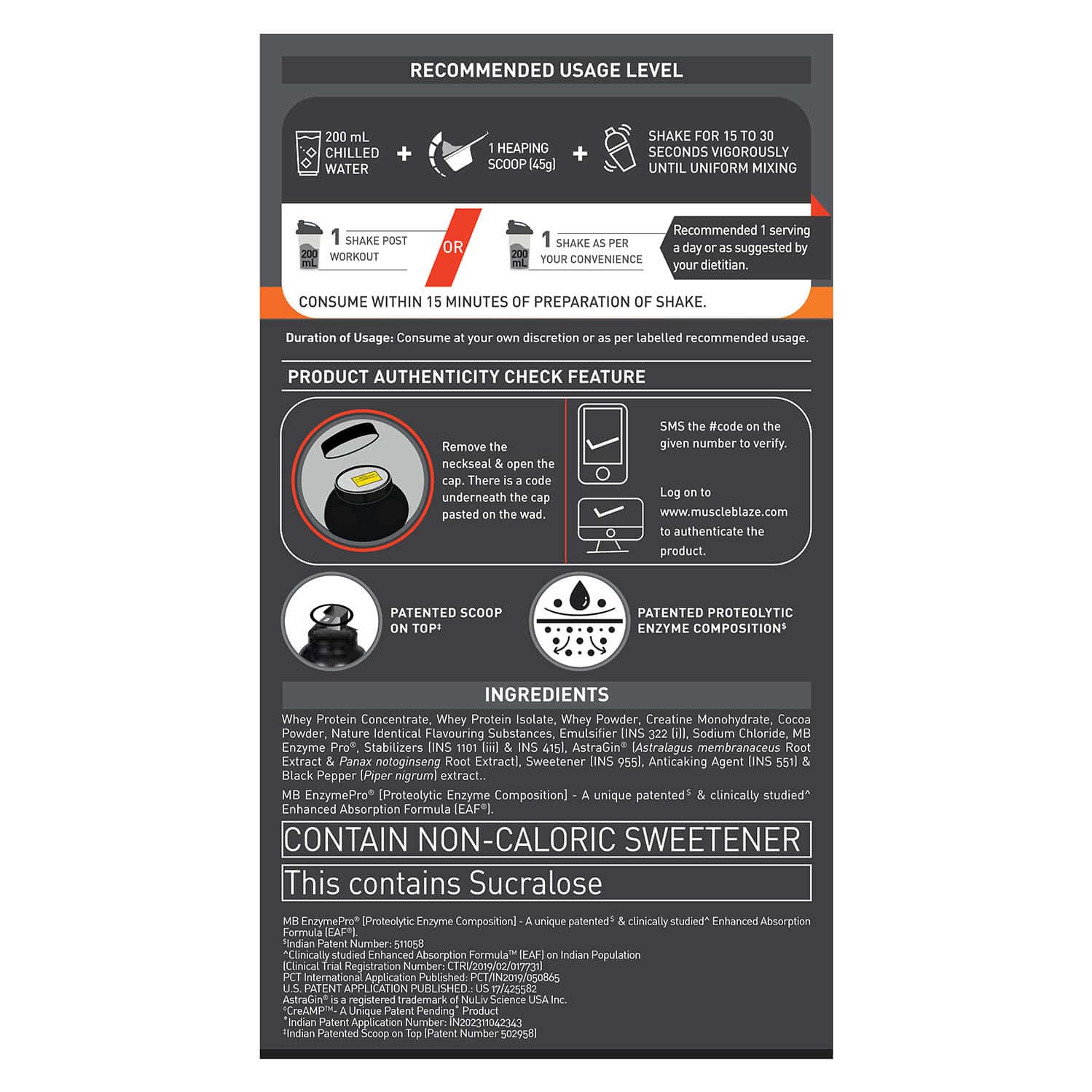 Buy MUSCLEBLAZE BIOZYME WHEY PROTEIN PR WITH 30G PROTEIN, 3G CREATINE ...