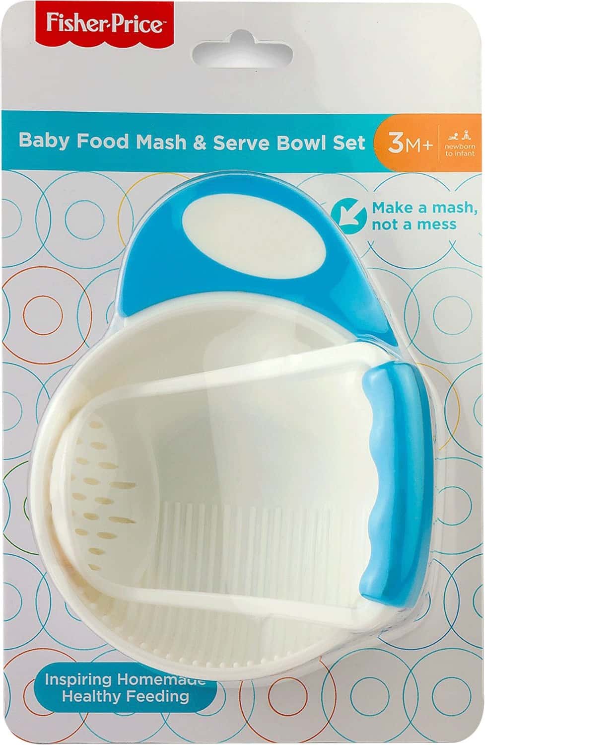 Buy FISHER PRICE BABY FOOD MASH & SERVE BOWL SET FOR 3M+ BABIES. IDEAL ...
