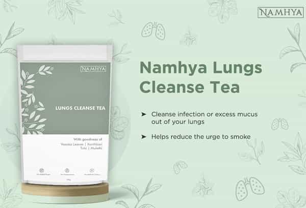 Buy NAMHYA LUNGS CLENASE TEA 100G POUCH Online & Get Upto 60% OFF at ...