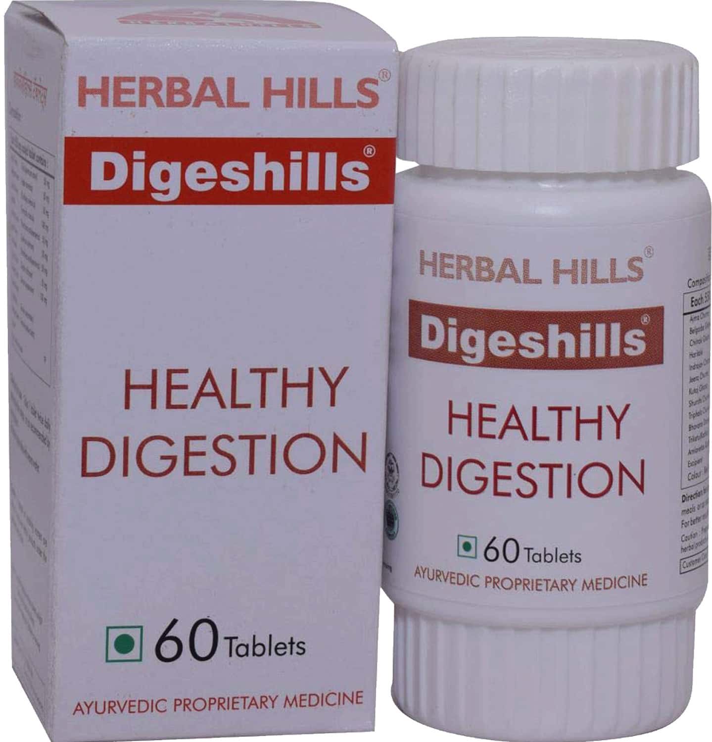 Buy HERBAL HILLS DIGESHILLS 60 TABLETS - (PACK OF 4) - HEALTHY ...