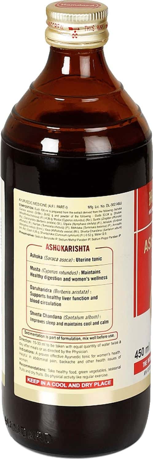 Buy HAMDARD ASHOKARISHTA 450 ML Online & Get Upto 60% OFF at PharmEasy
