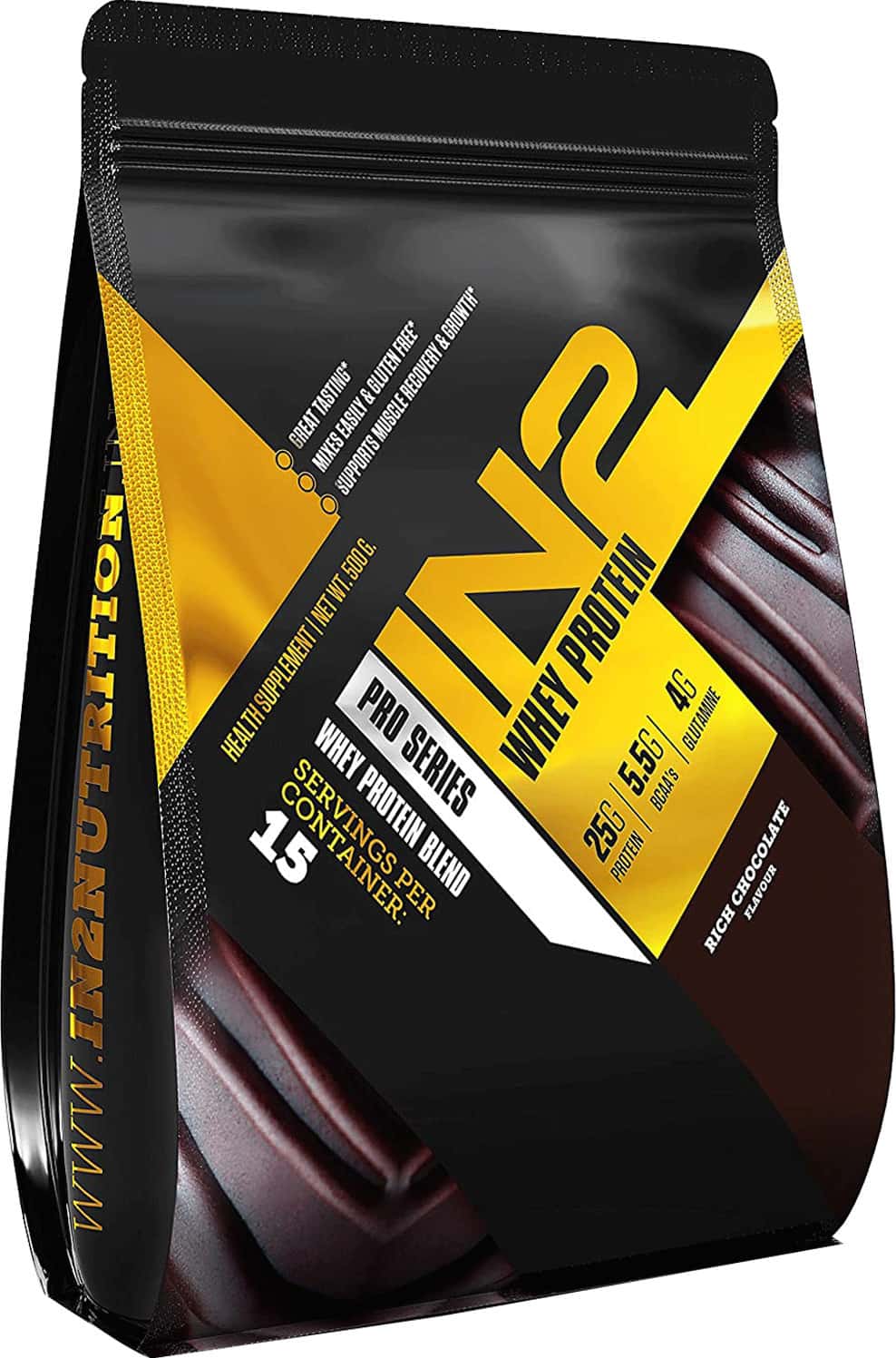 Buy IN2 WHEY PROTEIN COOKIES AND CREAM 500 GM 25G PROTEIN Online & Get ...