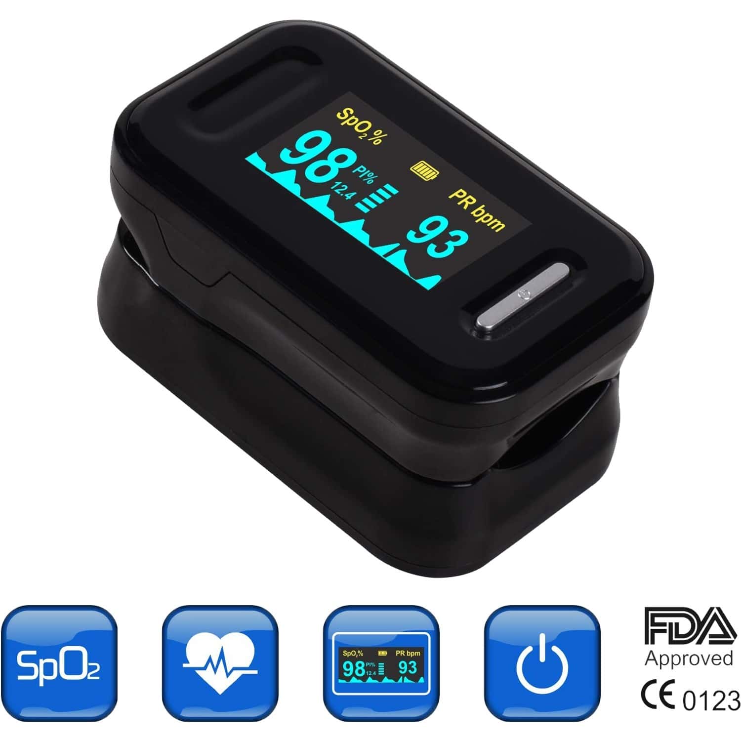 Buy Accusure Fingertip Pulse Oximeter - Yk011 Online & Get Upto 60% OFF ...