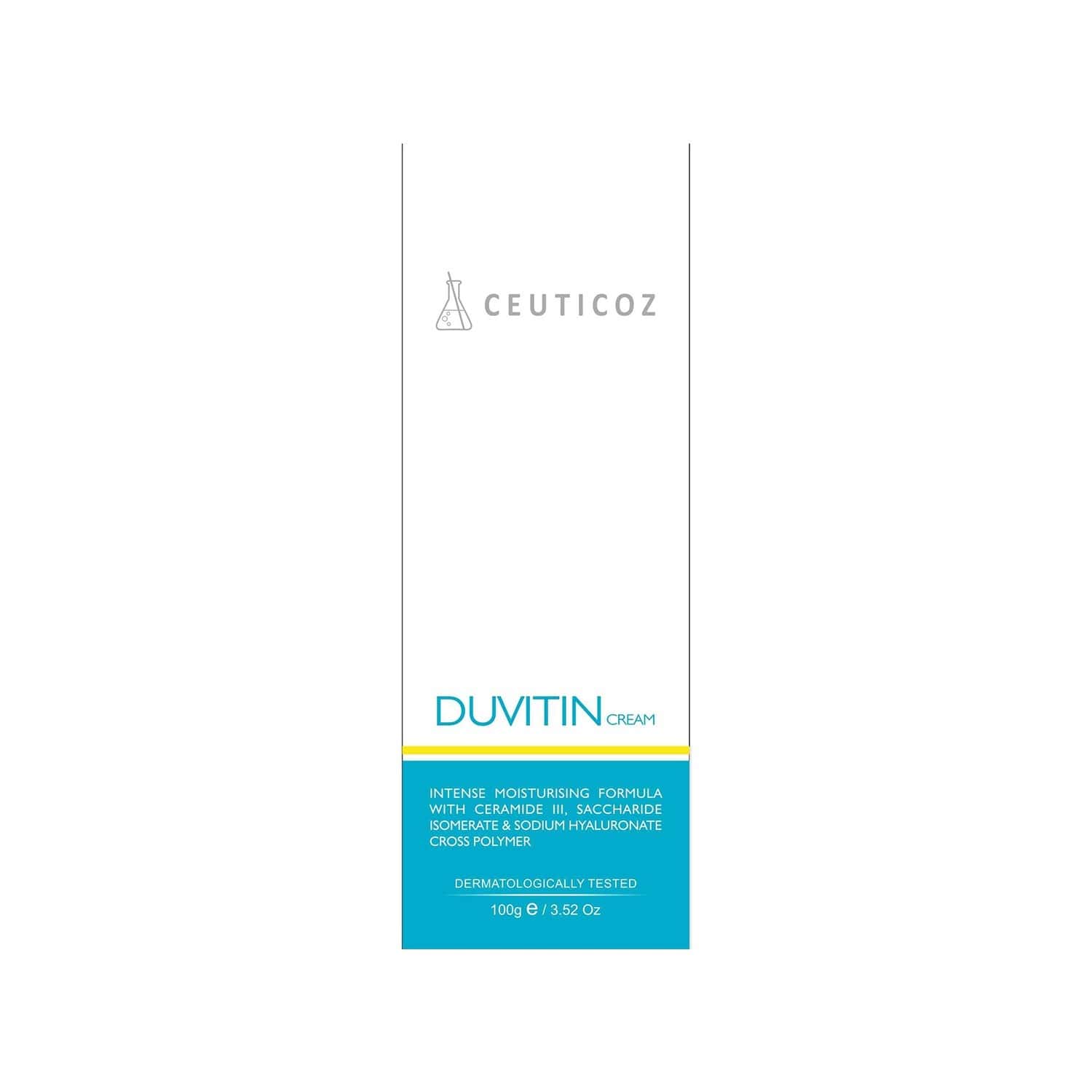 Buy Ceuticoz Duvitin Moisturing Cream - 100 Gm Online & Get Upto 60% ...