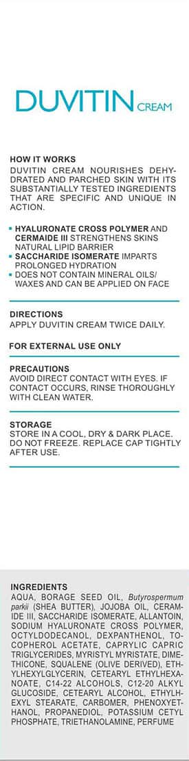 Buy CEUTICOZ DUVITIN MOISTURING CREAM - 100 GM Online & Get Upto 60% ...