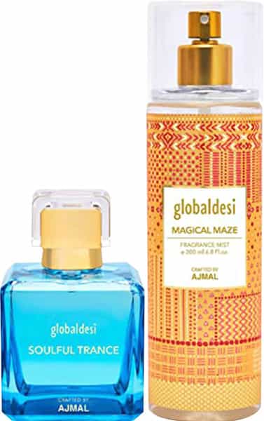 Buy GLOBAL DESI SOULFUL TRANCE EAU DE PARFUM & MAGICAL MAZE BODY MIST ...