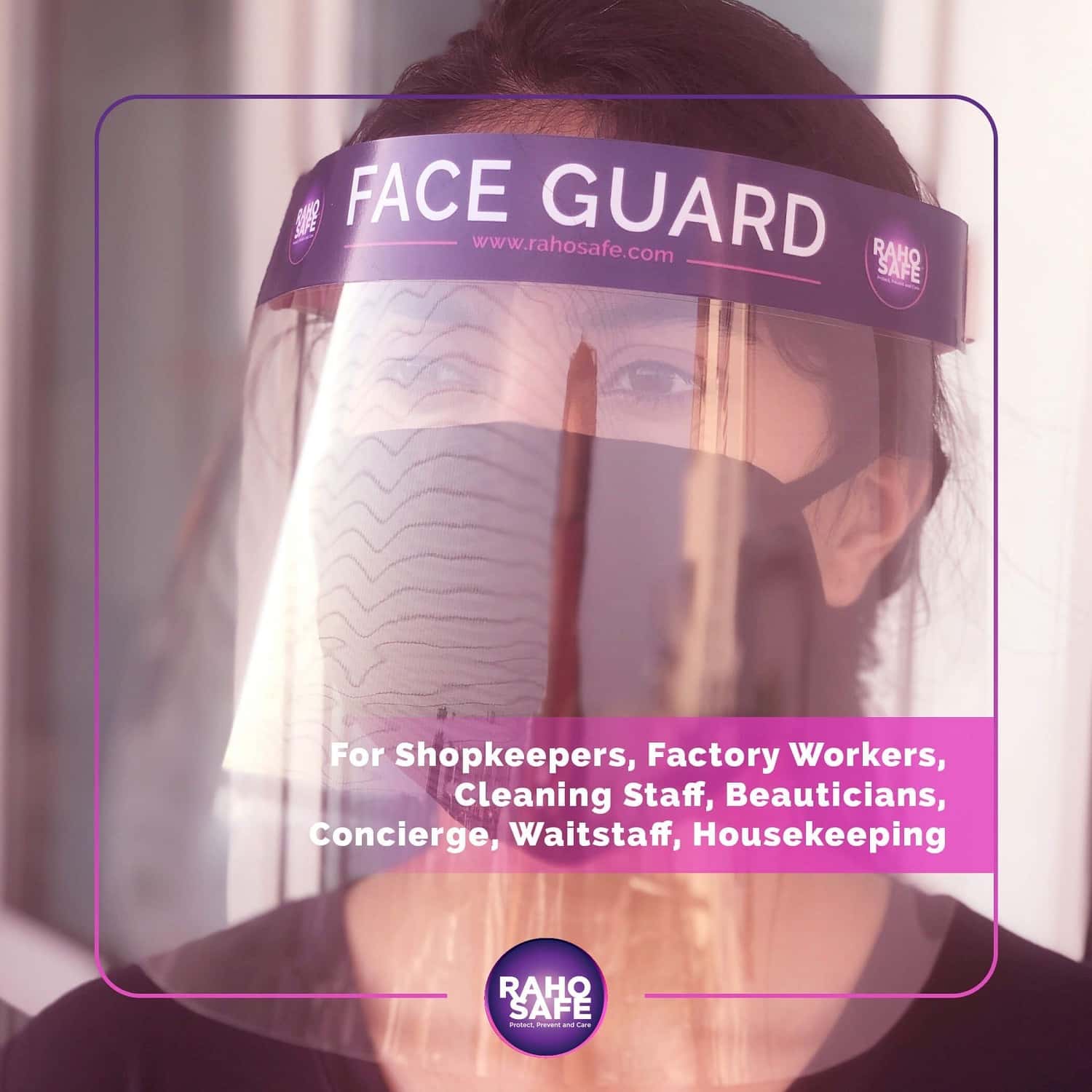 Buy RAHO SAFE FACE SHIELD MASK BOX OF 4 Online & Get Upto 60% OFF at ...