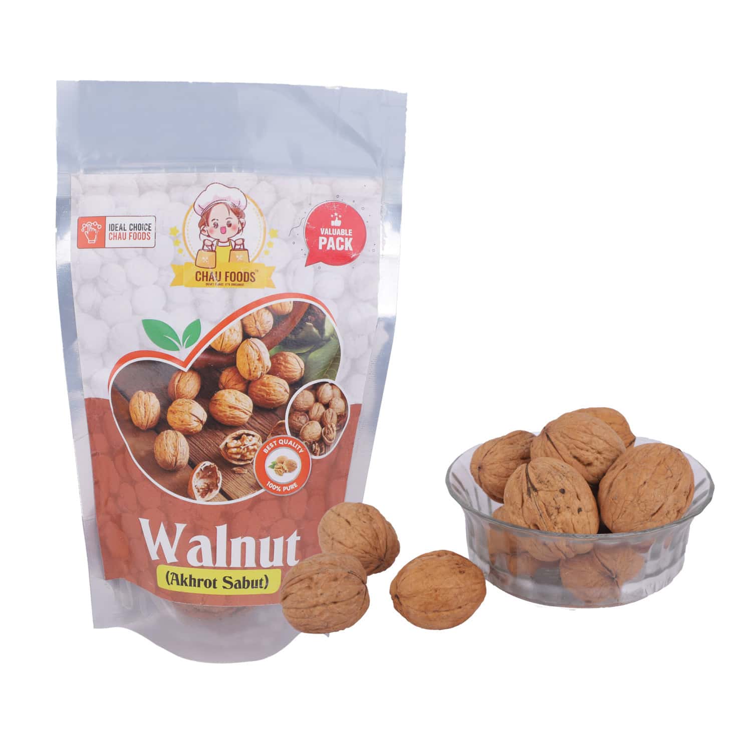 Buy CHAU FOODS WALNUT (AKHROT SABUT) (500GM) Online & Get Upto 60% OFF ...