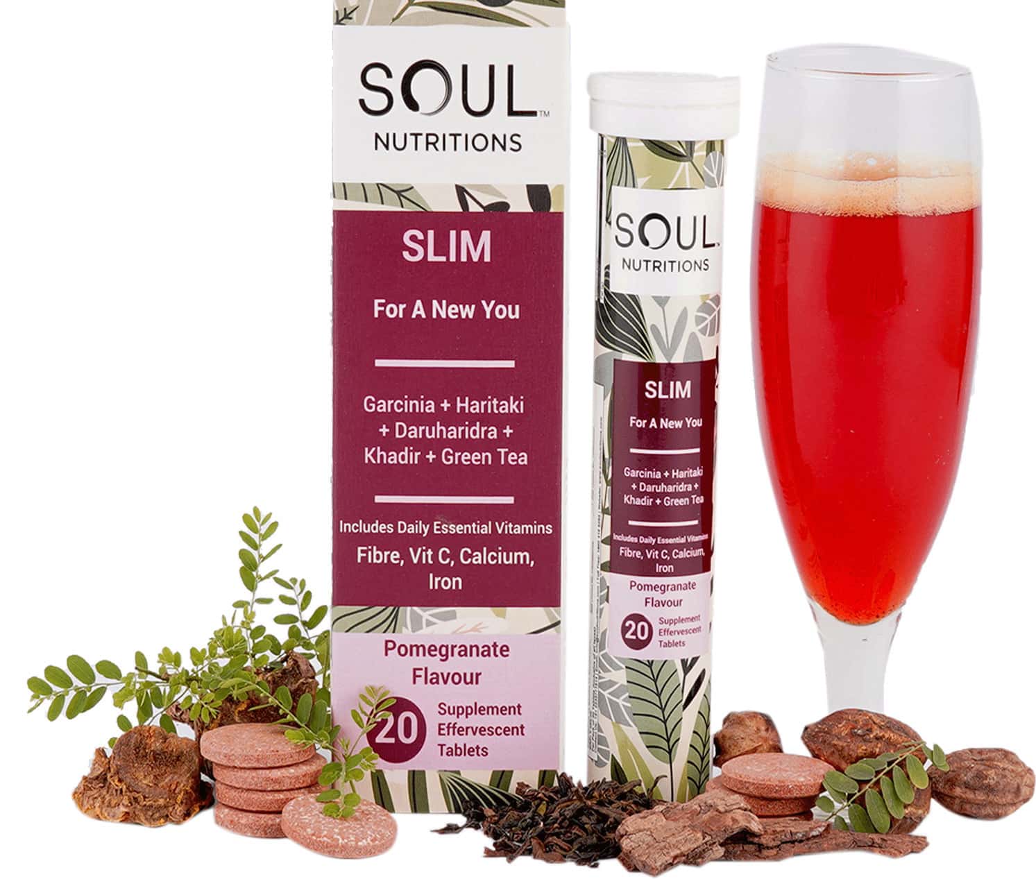 Buy SOUL NUTRITIONS SLIM SUPPLEMENT EFFERVESCENT TABLETS FOR WEIGHT ...
