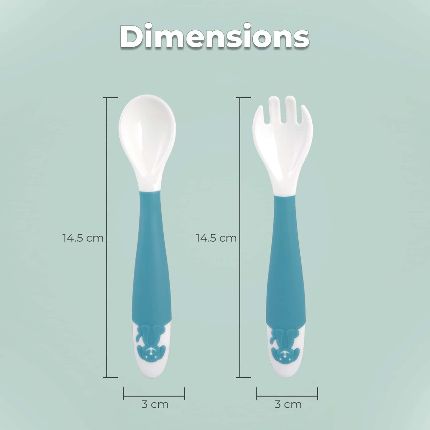 Buy R FOR RABBIT SAFE FEED DUO SPOON SET BLUE Online & Get Upto 60% OFF ...