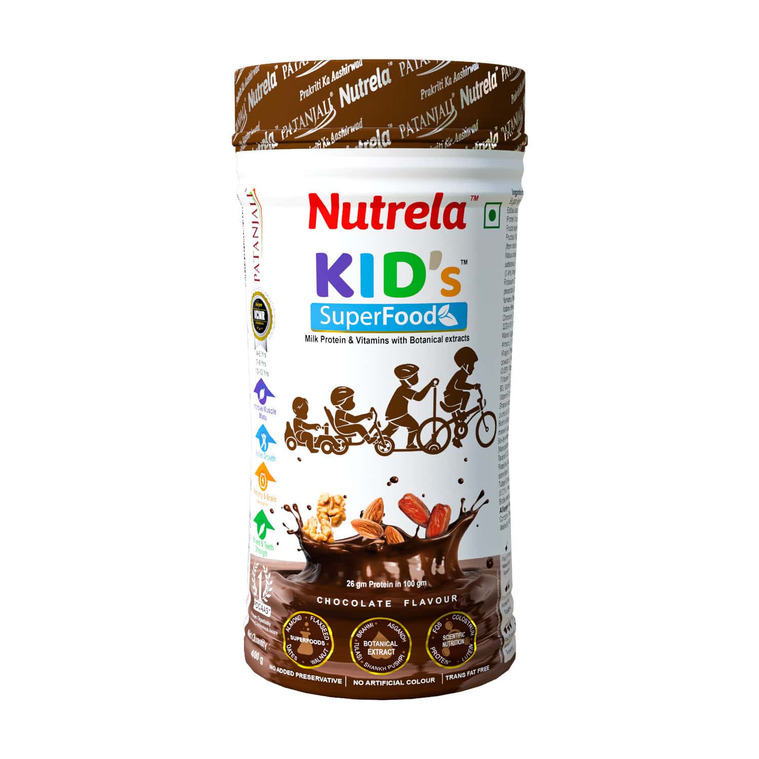 Buy NUTRELA KIDS SUPER FOOD - BALANCED NUTRITION DRINK SUPPLEMENT 400GM ...