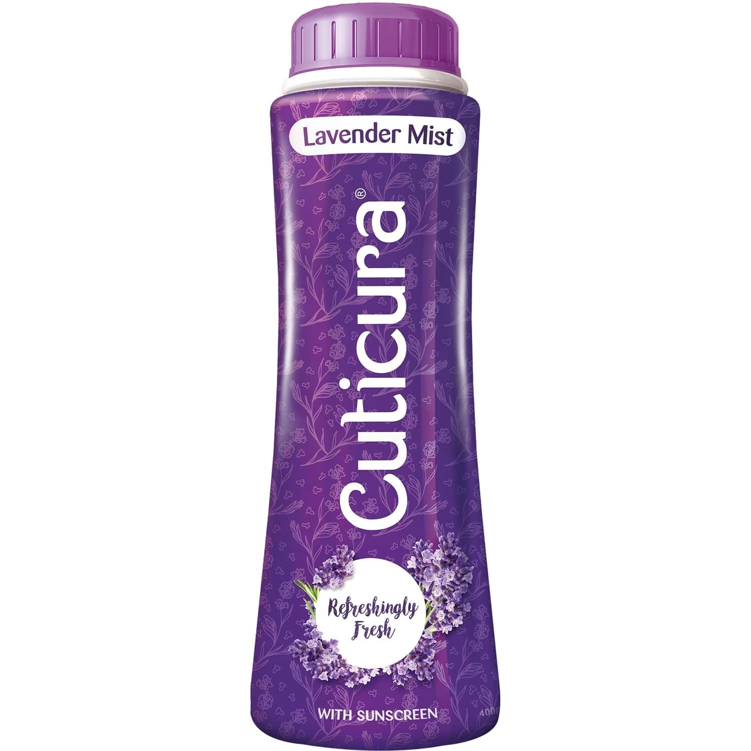 Buy CUTICURA LAVENDER MIST TALCUM POWDER - 400G Online & Get Upto 60% ...