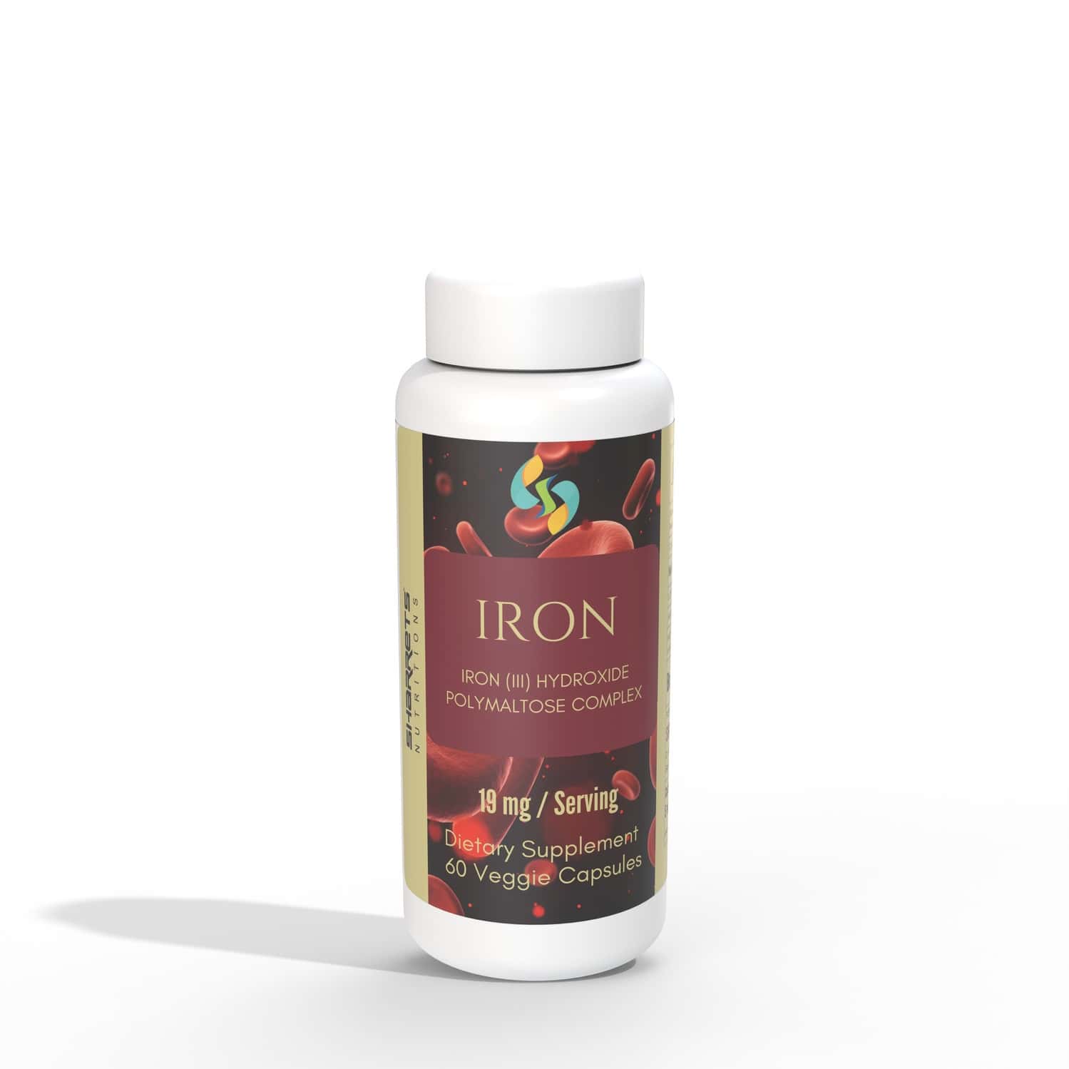 Buy SHARRETS IRON (III) HYDROXIDE POLYMALTOSE SUPPLEMENT, 60 CAPSULES ...