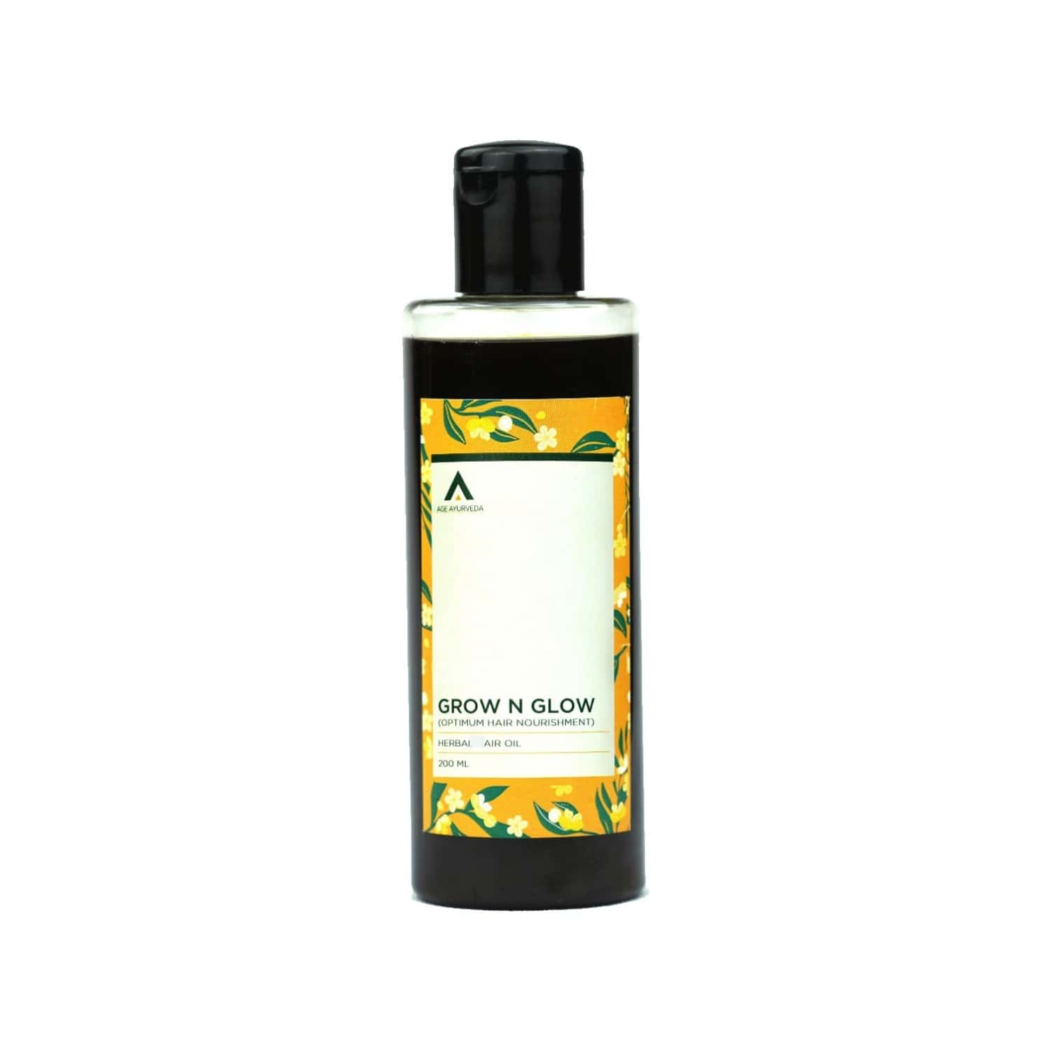 Buy Age Ayurveda Grow N Glow Hair Oil 200 Ml | Coconut Based Hair Oil ...
