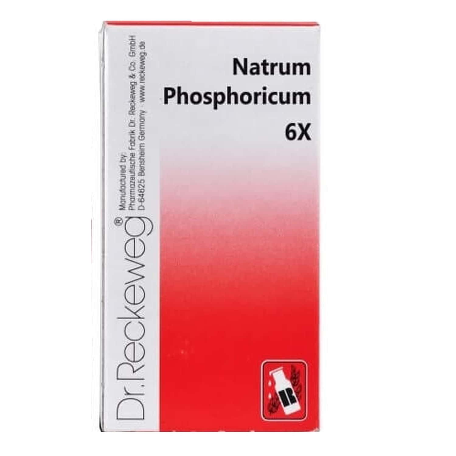 Buy DR.RECKEWEG NATRUM PHOSPHORICUM BIOCHEMIC TABLET 6X1 UNITS Online ...