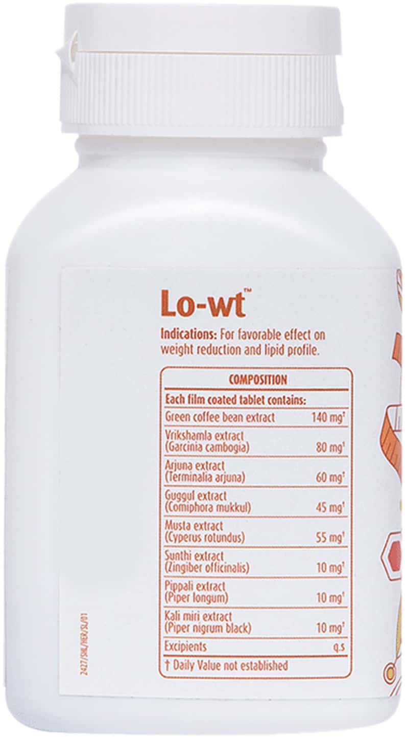 Buy LO-WT WEIGHT MANAGEMENT 60 TABS Online & Get Upto 60% OFF at PharmEasy