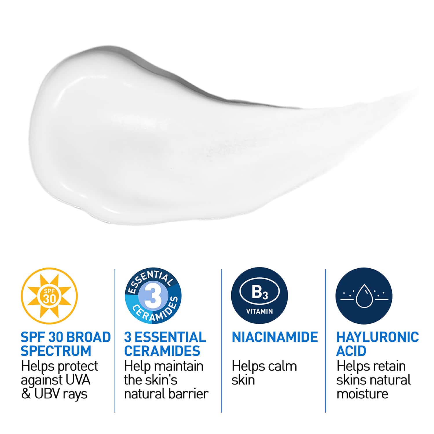 Buy CERAVE AM SPF 30 FACIAL MOISTURIZING LOTION FOR NORMAL TO DRY SKIN ...