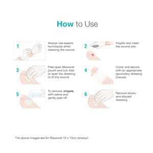 Buy MAXIOCEL WOUND CARE DRESSING FOR ULCERS (10CM X 10CM) - BOX OF 5 ...