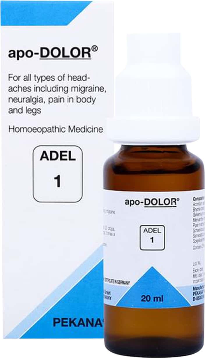 Buy ADEL 1 APO DOLOR DROPS 20 ML Online & Get Upto 60% OFF at PharmEasy