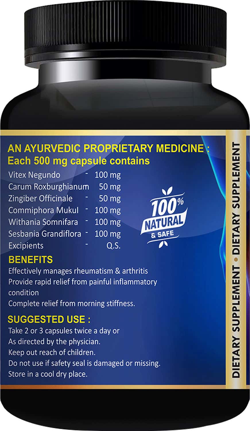 Buy JOINT CARE HERBAL CAPSULES FOR FOR COMFORT SORE MUSCLES AFTER ...
