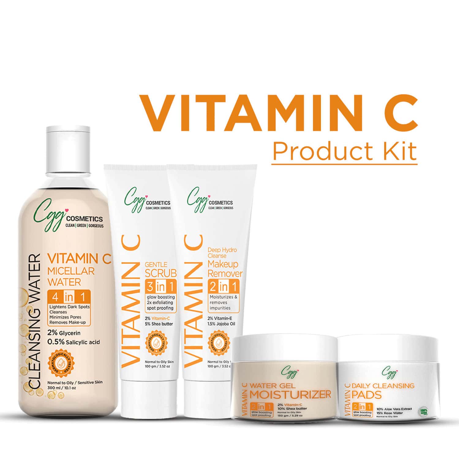 Buy CGG COSMETICS VITAMIN C KIT - FOR ALL SKIN TYPES Online & Get Upto ...
