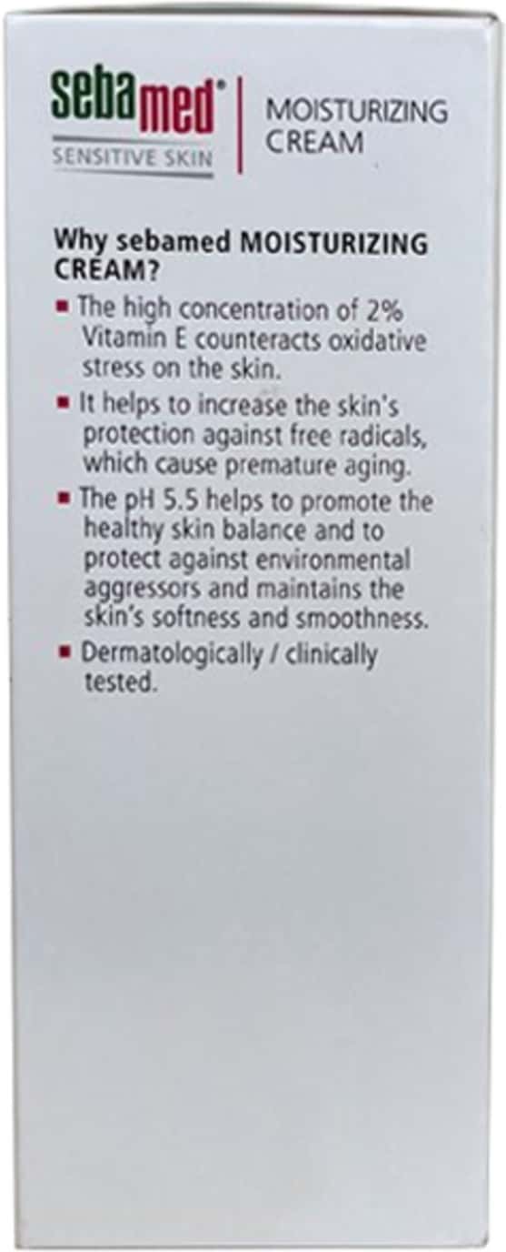 Buy SEBAMED SENSITIVE SKIN MOISTURIZING CREAM 100 ML Online & Get Upto ...