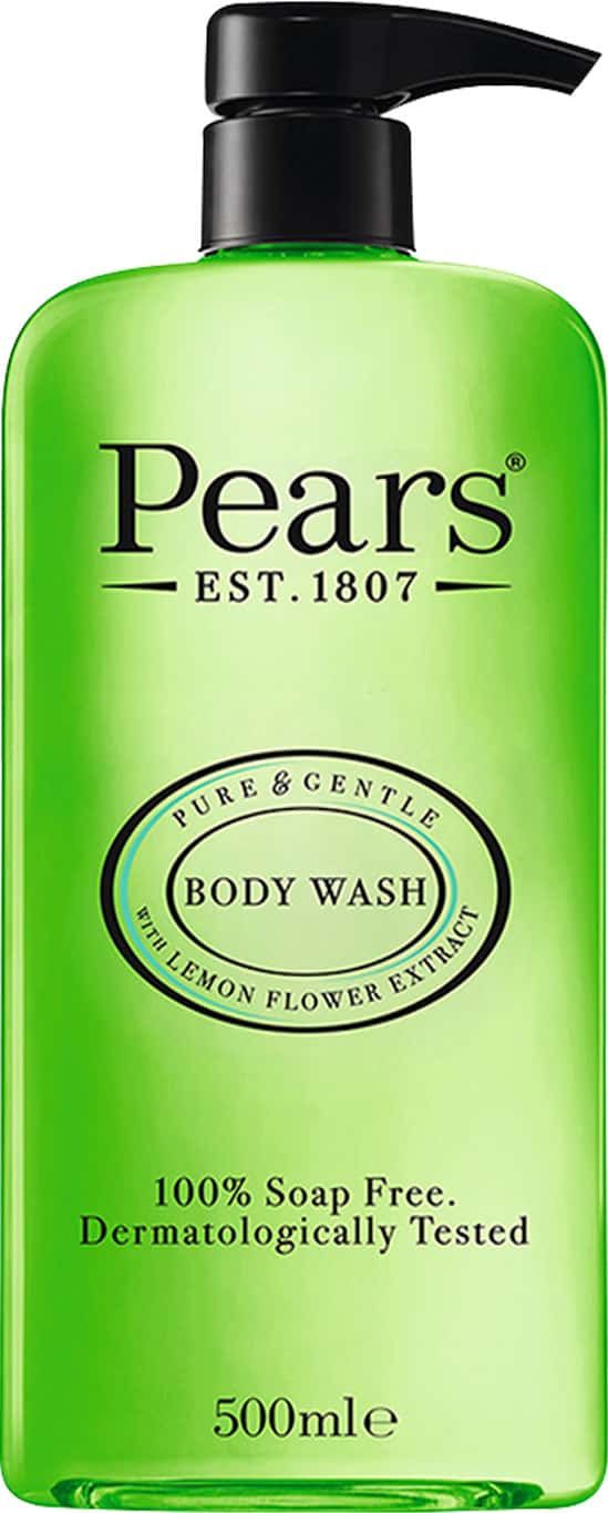 Buy PEARS PURE & GENTLE SHOWER GEL, BODY WASH WITH, LEMON FLOWER ...