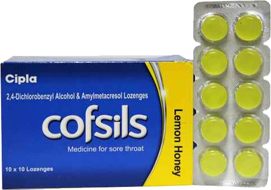 Buy COFSILS ORANGE STRIP OF 10 LOZENGES Online & Get Upto 60% OFF at ...