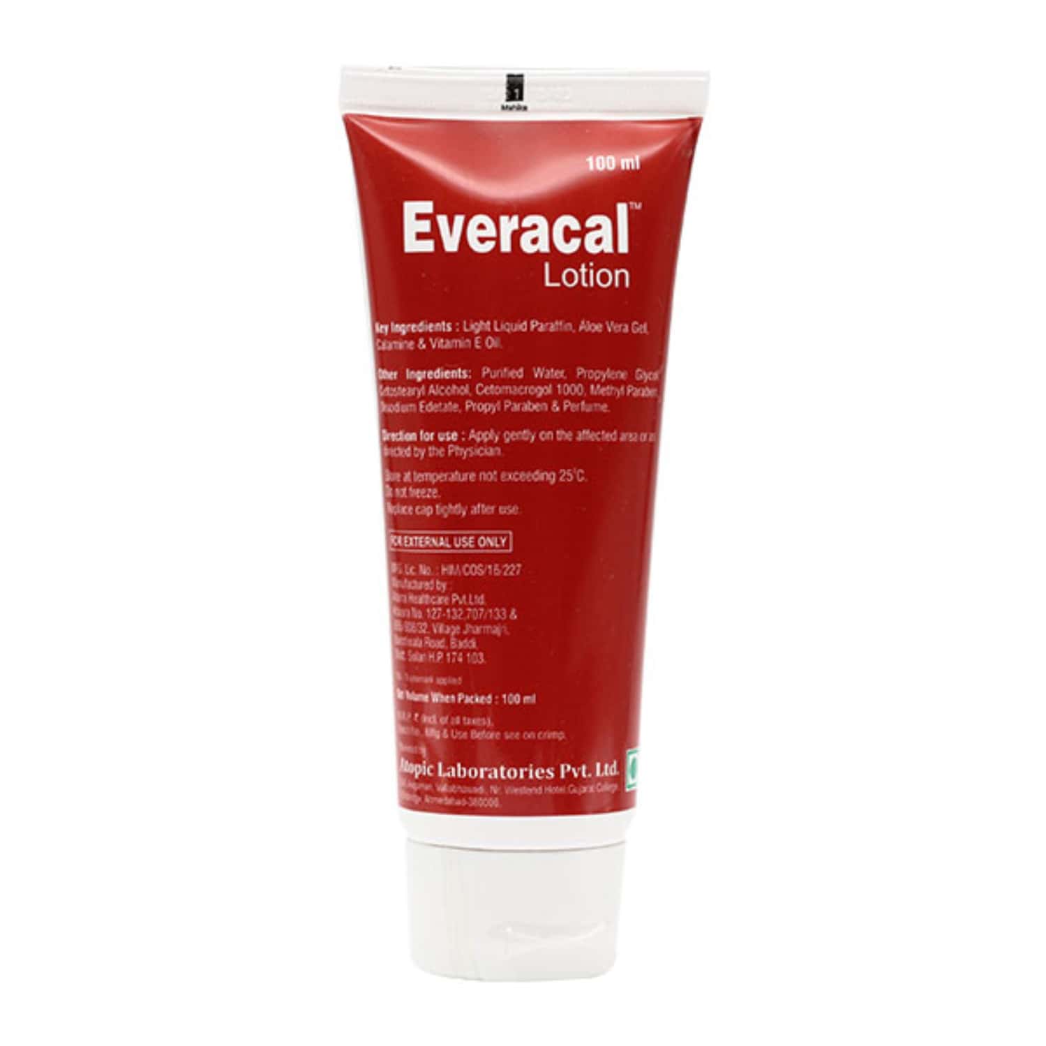 Buy EVERACAL BOTTLE OF 100ML LOTION Online & Get Upto 60% OFF at PharmEasy
