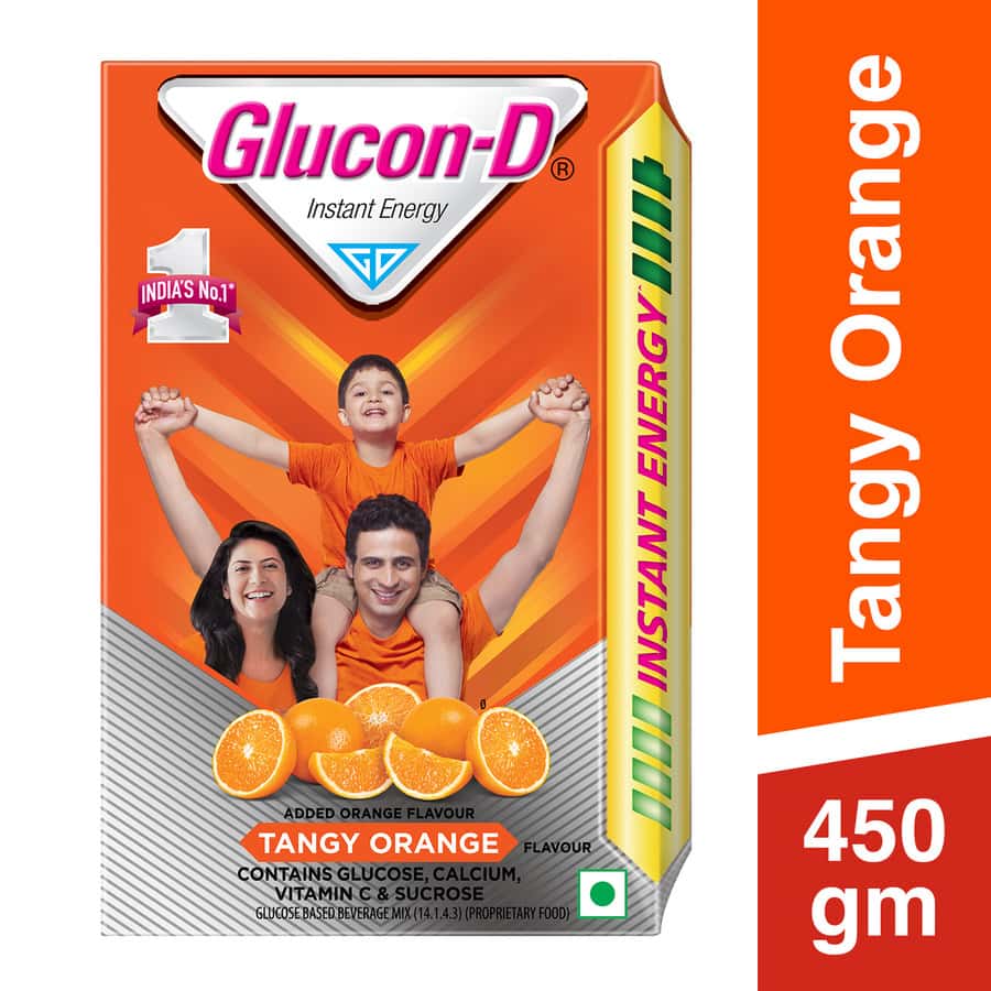 Buy GLUCON-D MANGO BLAST GLUCOSE POWDER WITH 450G REFILL Online & Get ...