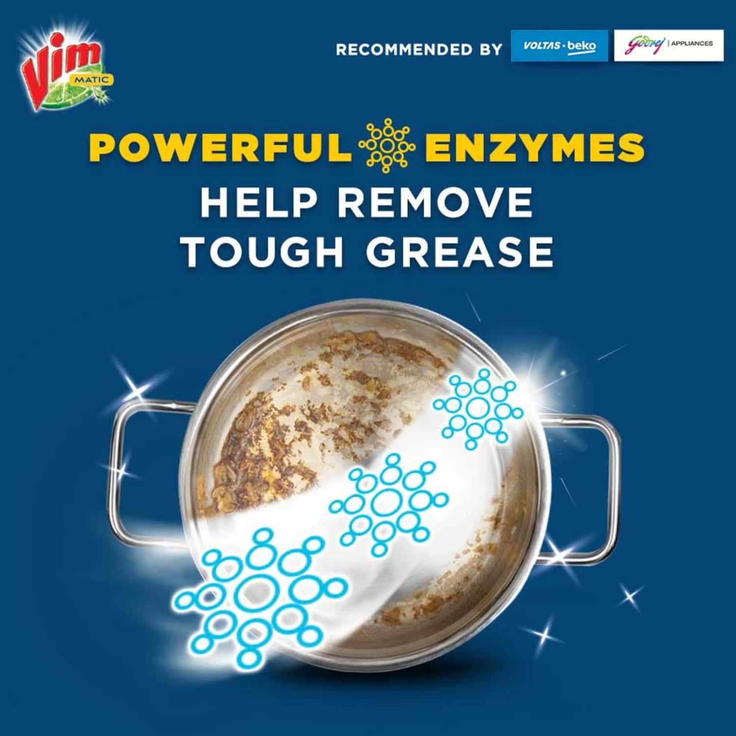 Buy VIM MATIC DISHWASH DETERGENT POWDER - 1 KG Online & Get Upto 60% ...