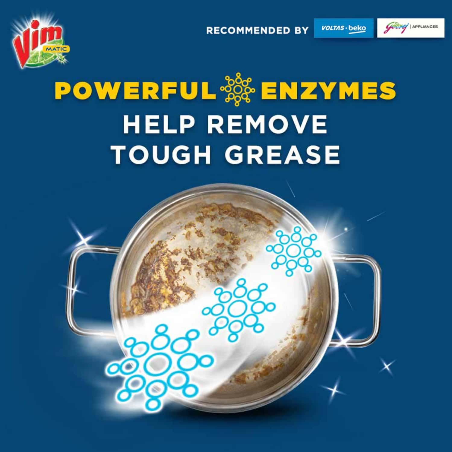 Buy VIM MATIC DISHWASH DETERGENT POWDER - 1 KG Online & Get Upto 60% ...