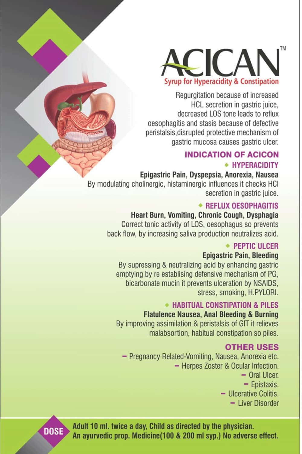 Buy ACICAN SYRUP Online & Get Upto 60% OFF at PharmEasy