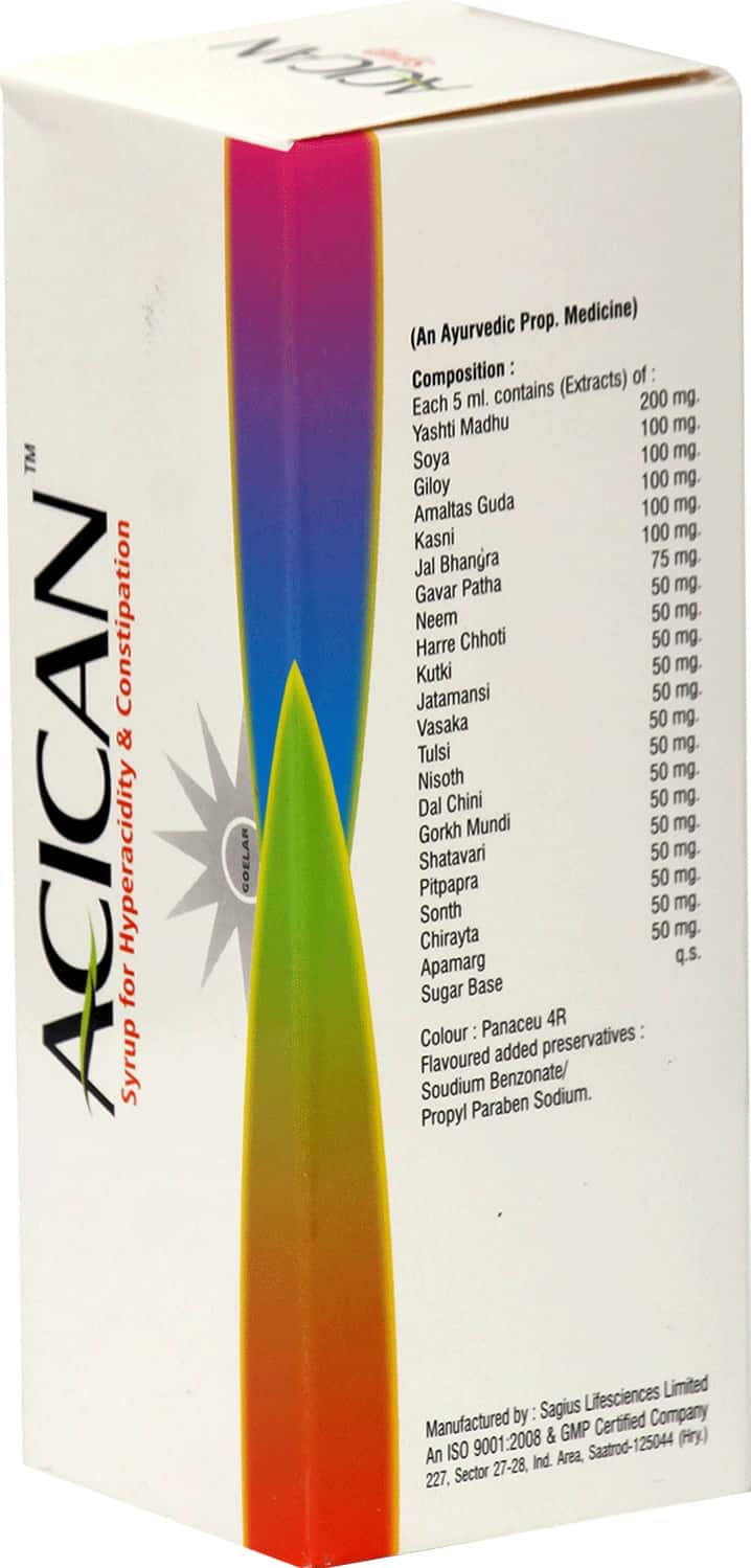 Buy ACICAN SYRUP Online & Get Upto 60% OFF at PharmEasy