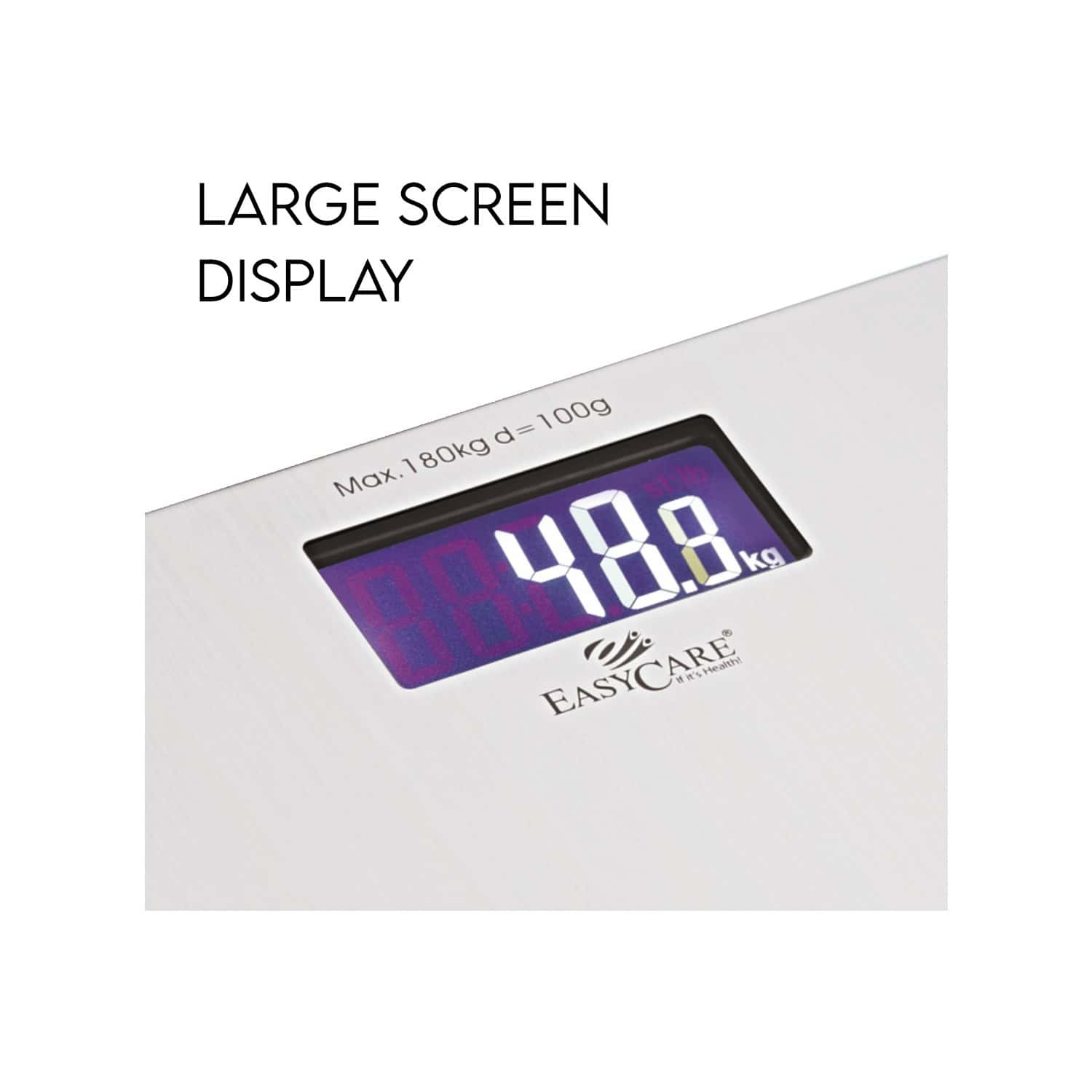 Buy EASYCARE CAPACITY 180KGS STAINLESS STEEL ELECTRONIC HUMAN WEIGHING ...